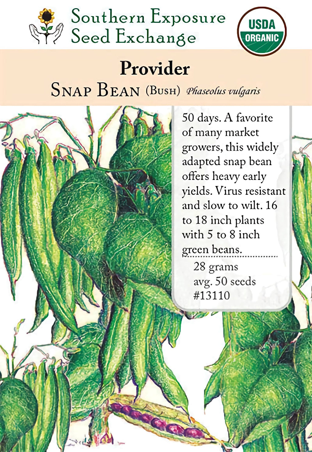 13110 - Provider – Southern Exposure Seed Exchange - Wholesale