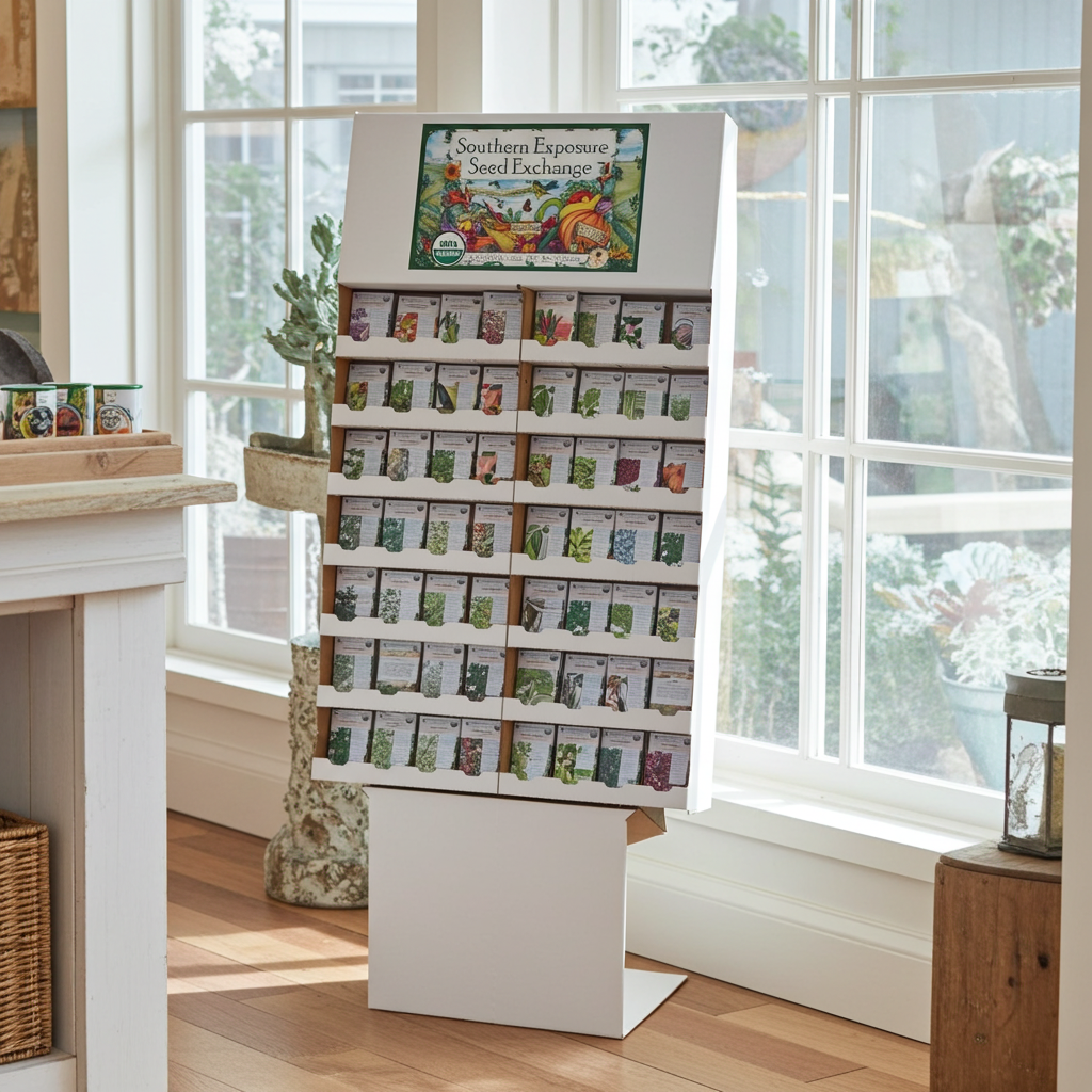 Retail Display - 48-pocket Cardboard Rack – Southern Exposure Seed ...